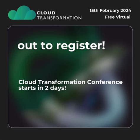 Techforge Media On Linkedin Cloudtransformation Cloudcomputing Virtualevent