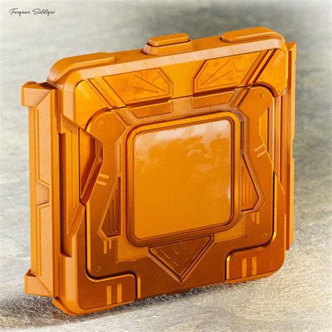Sci Fi Hacking Device V1 Pbr Cgtrader