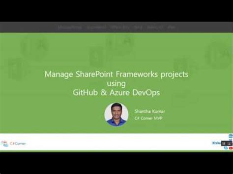 Manage SharePoint Framework Projects Using GitHub Azure DevOps Leo