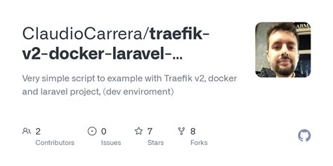 Github Claudiocarreratraefik V2 Docker Laravel Example Very Simple Script To Example With