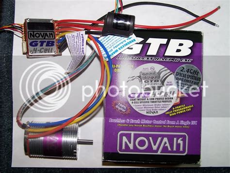 NOVAK GTB BRUSHLESS RACING ESC GHZ BRUSHLESS MOTOR R C Tech
