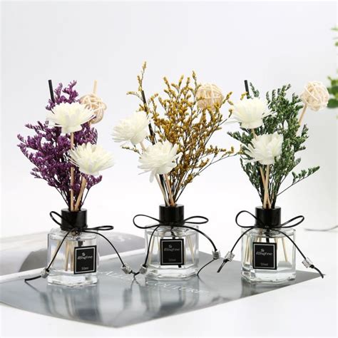 Dried Flowers Aromatherapy Household Bedroom Fragrance Air Agent Toilet Deodorant Reed Diffuser