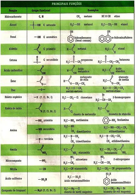 Professor Ivan Resumo Das Funções Orgânicas