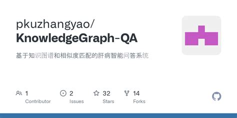 GitHub pkuzhangyao KnowledgeGraph QA 基于知识图谱和相似度匹配的肝病智能问答系统