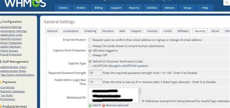how to fix whmcs login failed errors caused by ip ban