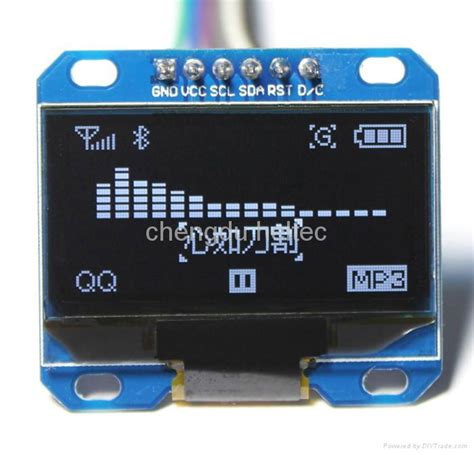 1 3inch 128 64 white spi oled module for arduino htds ws13 heltec