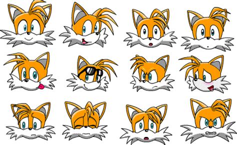 Tails Messenger Emoticon Set By Ingolme On Deviantart