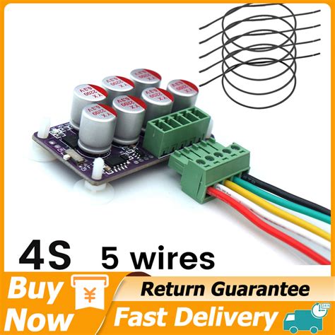 4s 6a Active Equalizer Whole Group Balancer Lifepo4 Lithium Active Battery Energy Transfer