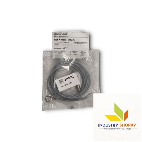 Baumer Igyx08n17b3 L Inductive Proximity Sensor