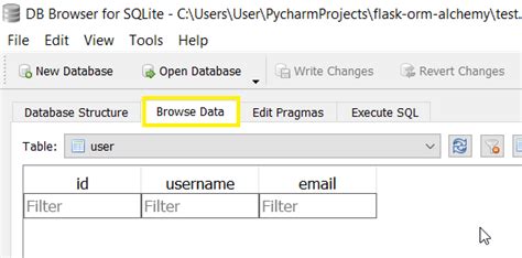 ใช้งาน Flask ร่วมกับ Sqlalchemy เพื่อเชื่อมต่อฐานข้อมูลโดยใช้ Orm