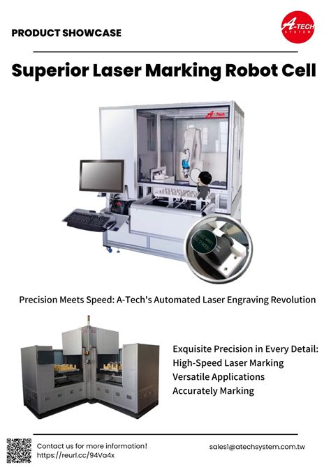 【laser Marking Robot Cell】 To A Tech System Co Ltd