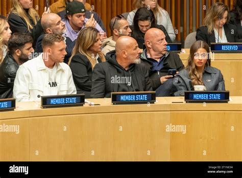 daniel peretz roberto ben shushan noa kirel attend standing with israel event organized by