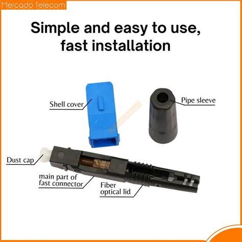 FTTH SC UPC M 타입 단일 모드 광섬유 퀵 커넥터 SC FTTH 광섬유 고속 커넥터 SC PC 커넥터 무료 배송 개 통신 장비