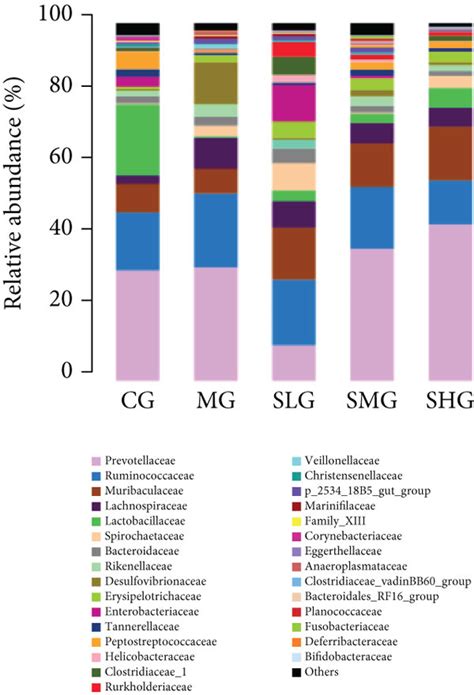 The Composition Of Gut Microbiota Among Different Groups A The Download Scientific Diagram