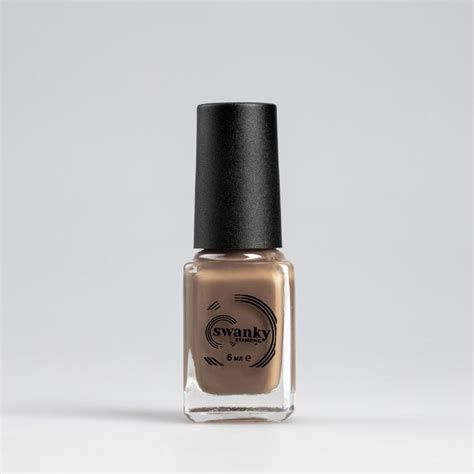 Swanky Stamping, Лак для стемпинга S36 — Молочный шоколад на ...