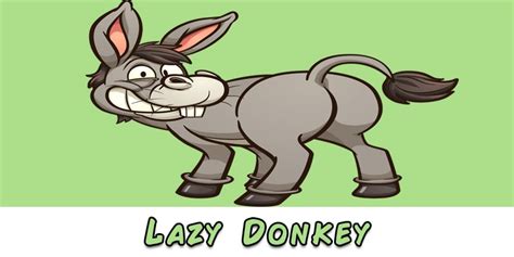 Lazy Donkey Funny Hours