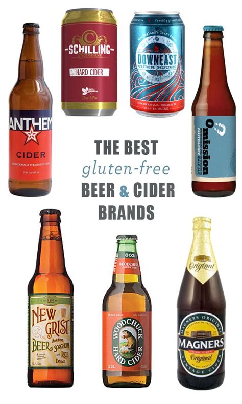 The Best Gluten Free Beer And Cider List Canada And Us Gluten Free