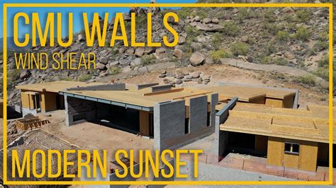 Concrete Masonry Units Cmu Walls Why Cmu Walls For This Hillside
