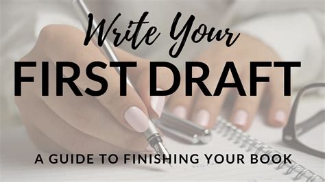 How To Write Your First Draft Amy Stewart