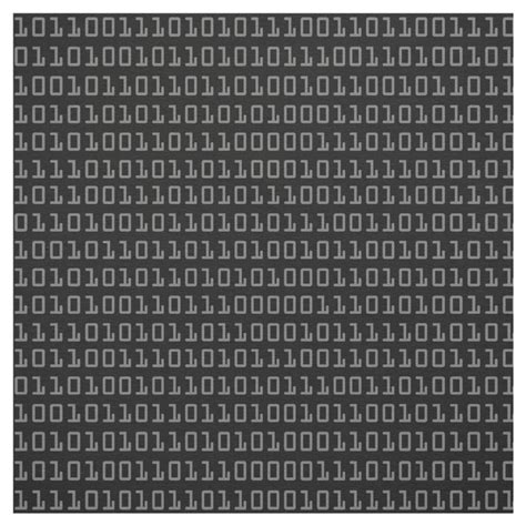 Fun And Cool Computer Binary Code Pattern Fabric Artofit