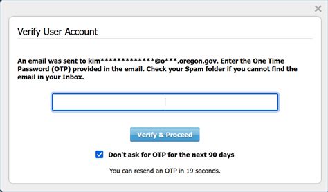 Mfa One Time Password Otp Oregon State Fire Marshal