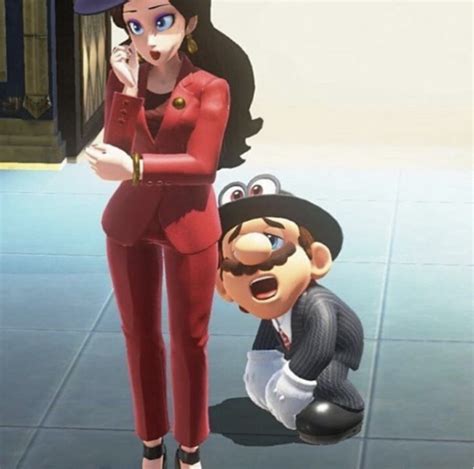 Super Mario Odyssey Fans Can T Stop Putting Mario In Sexually Compromising Positions Mashable