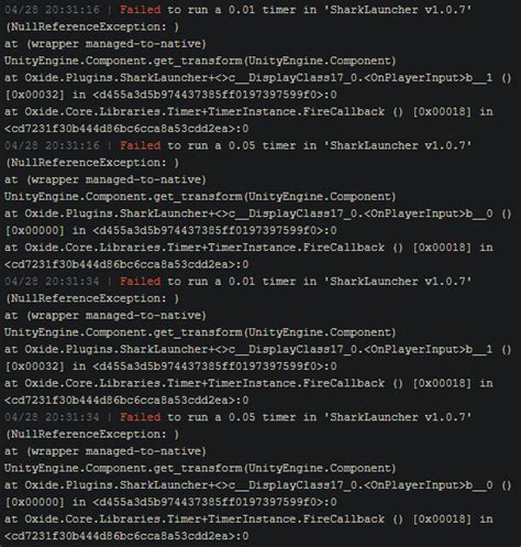 Error While Shooting Support Codefling