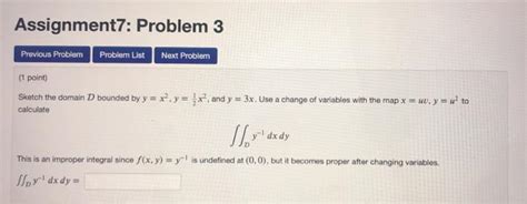 solved assignment7 problem 3 previous problem problern list