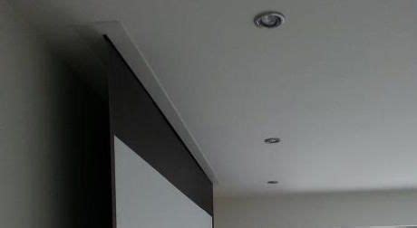 3 Ways To Hide A Projector Screen In The Ceiling Blog Hidden Projector Projector Screen