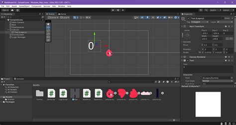 Text Not Showing Up In Game Questions And Answers Unity Discussions