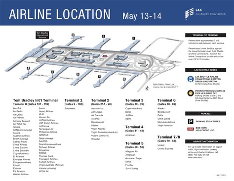 Lax Terminal Map 2024 Elsey Idalina