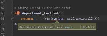 Python PyCharm Unresolved Reference Map Stack Overflow