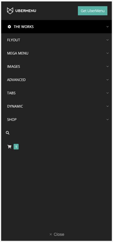 Mobile Menu Configuration Ubermenu 3 Knowledgebase