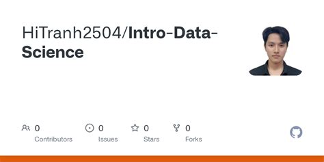 Github Hitranh2504intro Data Science