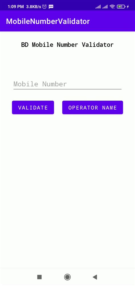 Github Mortuzahossainmobilenumbervalidator Bd Mobile Number