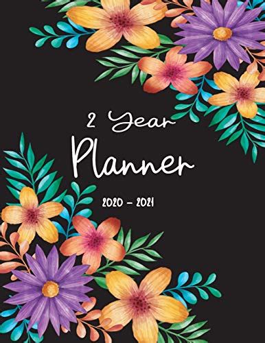 2 Year 2020 2021 Planner Two Years Planner Monthly Calendar Personalized January 2020 Up To