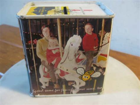 THE STATE SAVINGS BANK OF VICTORIA Money Box S No Key RARE Collectables In Brunswick