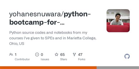 Github Yohanesnuwara Python Bootcamp For Geoengineers Python Source Codes And Notebooks From