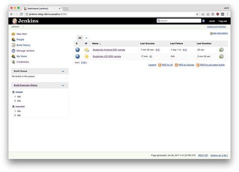 how to add your first ios job to jenkins bugfender