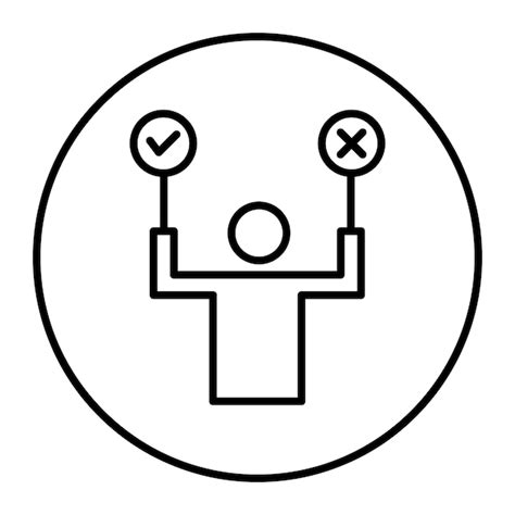 Premium Vector Decision Making Vector Illustration