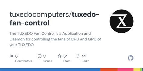 github tuxedocomputers tuxedo fan control the tuxedo fan control is a application and daemon