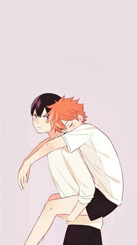 Hinata And Kageyama Найтвинг Горошек фон Печатный плакат