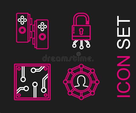 set line project team base processor lock on digital circuit board