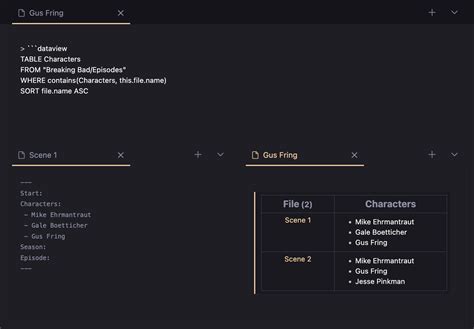 Dataview Remove Thisfilename From Displayed Results Help Obsidian Forum