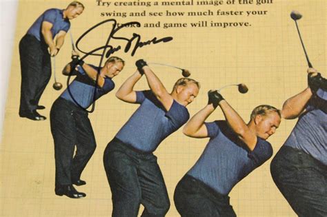 Lot Detail Jack Nicklaus Signed 1967 Golf Swing Sequence Magazine