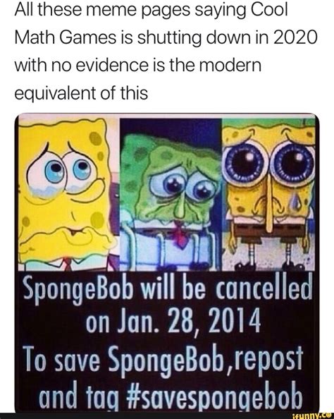 All These Meme Pages Saying Cool Math Games Is Shutting Down In 2020