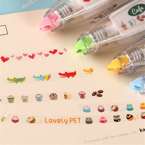 创意花边装饰笔幼儿园成长记录手册制作素材diy相册材料工具配件 虎窝淘