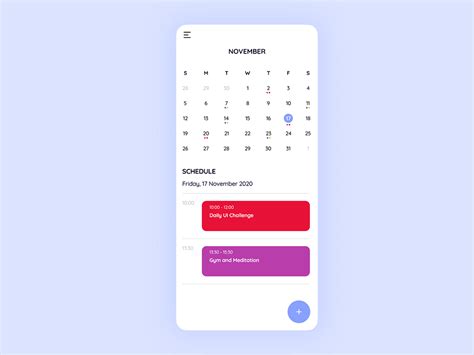 Calendar Ui Designs Themes Templates And Downloadable Graphic