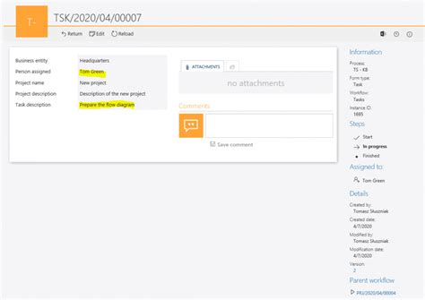 Starting Workflows In Webcon Bps Actions