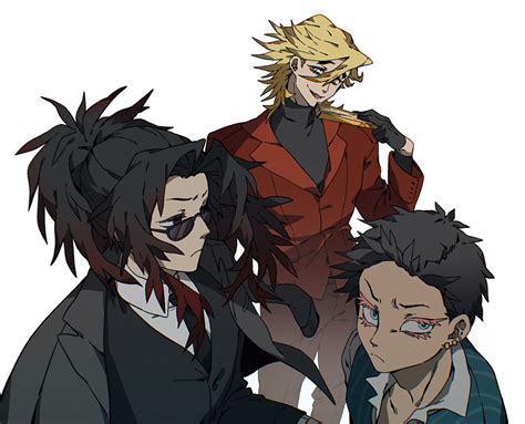 Douma Akaza And Kokushibou Kimetsu No Yaiba Drawn By Wulieerrr